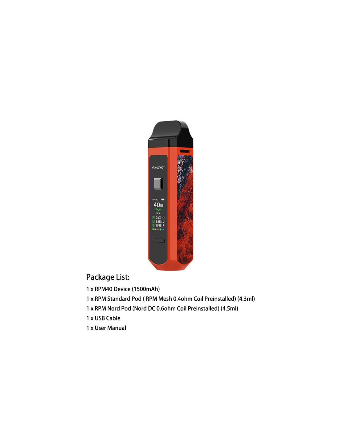 Smok RPM40 Kit | Vape4Ever